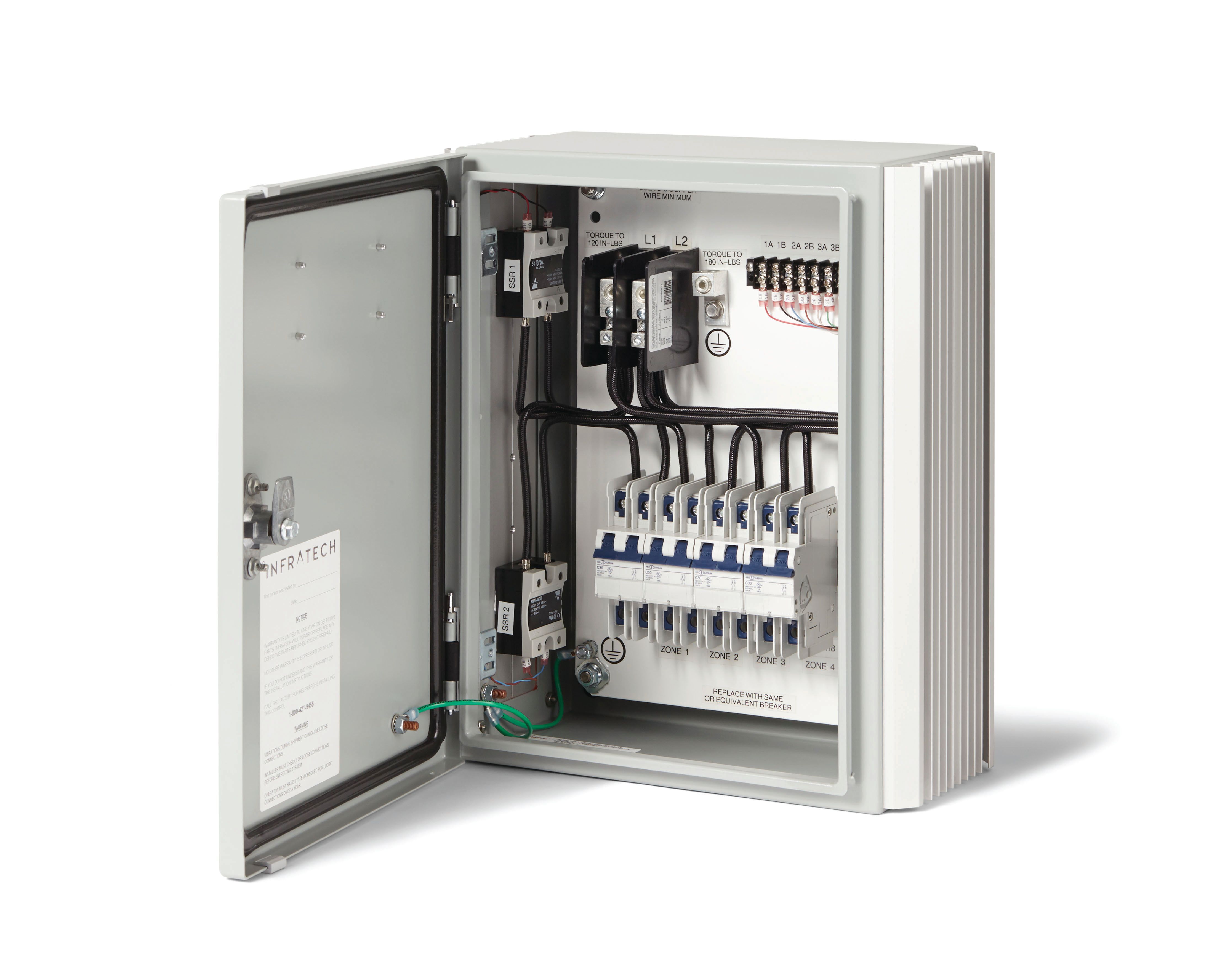 Heaterz Inc 30 4052 2 ZONE SOLID STATE RELAY CONTROL PANEL REQUIRES Heaterz Inc 30 4052 2 ZONE SOLID STATE RELAY CONTROL PANEL REQUIRES